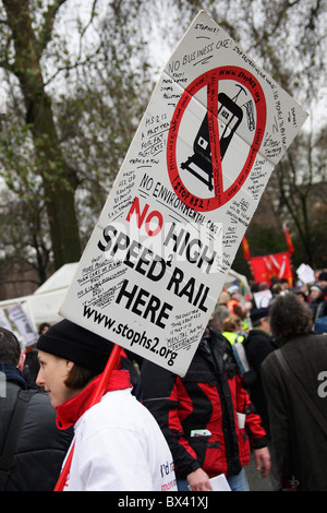 The rail placard Stock Photo - Alamy
