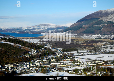 bassenthwaite village the lake district Stock Photo - Alamy