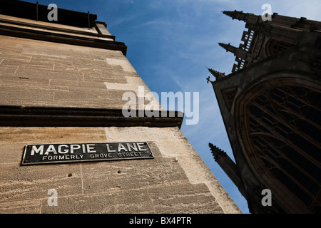 Magpie Lane, Oxford, UK Stock Photo - Alamy