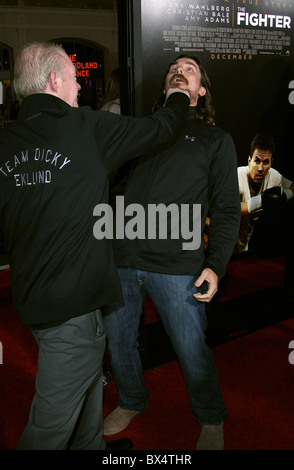 DICKY EKLUND CHRISTIAN BALE THE FIGHTER LOS ANGELES PREMIERE HOLLYWOOD ...