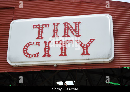 Tin City sign Naples Florida Waterfront Marketplace city landmark ...