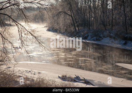 Turkey River, along the River Bluffs Scenic Byway, County Road B40 ...