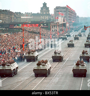 Military parade, Letna Plains, Prague Stock Photo - Alamy