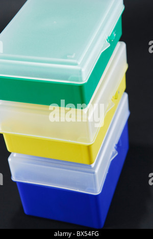 Laboratory storage boxes Stock Photo - Alamy