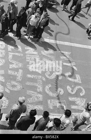posters, messages, information, news, protest Stock Photo - Alamy