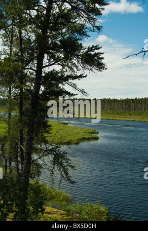 Rennie river, Whiteshell Provincial Park, Manitoba, Canada Stock Photo ...