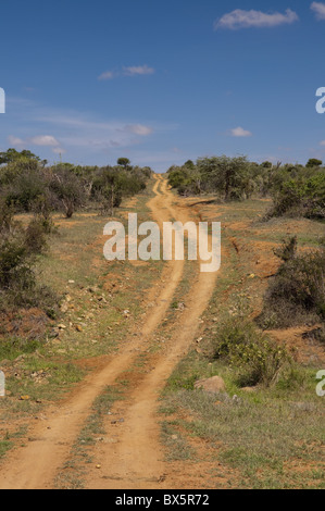 Kenya, Laikipia, Loisaba Wilderness Conservancy, Samburu tribesman ...