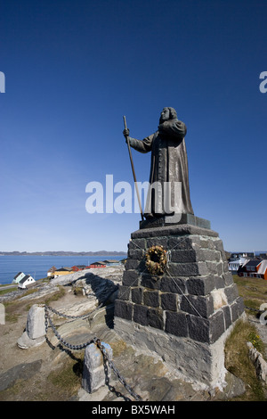 Monument, Nuuk, Greenland, Arctic, Polar Regions Stock Photo - Alamy