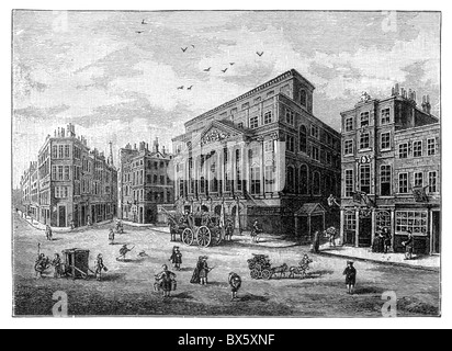 1750 mansion house London City capital England English Britain British ...