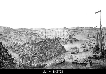 The Battle of the Plains of Abraham Battle of Quebec Seven Years' War ...