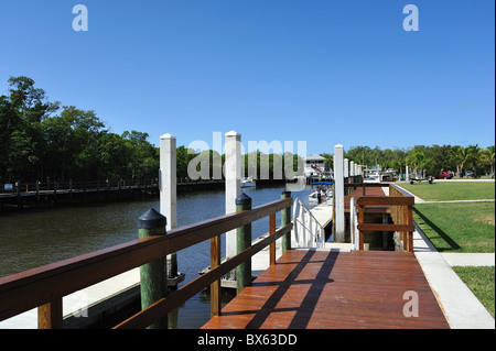 Marco River Marina Marco Island Florida Stock Photo - Alamy