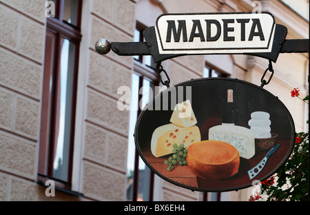Madeta company, milk products, production Stock Photo - Alamy