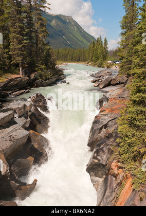 Numa Falls, Kootenay National Park, British Columbia, Canada Stock ...