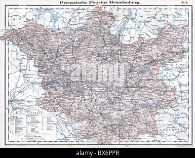 Historic map of Leipzig, Germany, 19th Century, Historische ...
