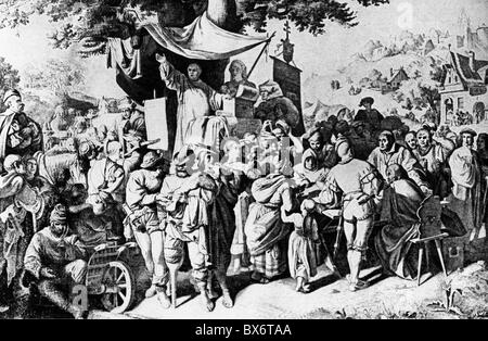 Tetzel, Johann, circa 1465 - 11.8.1519, German Dominicain preacher ...