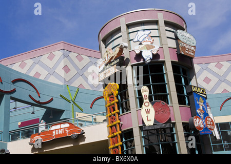 Historic neon signs in the Neonopolis Mall on Fremont Street, Las Vegas ...