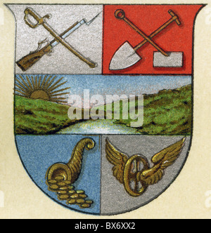 Coat of arms of the Republic of Panama Stock Photo - Alamy