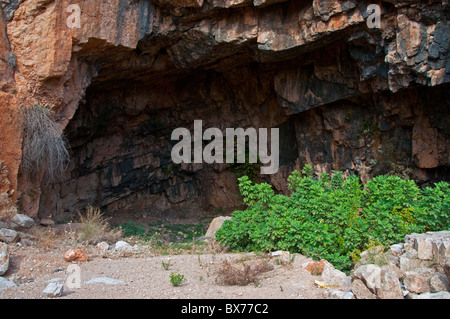 The grotto of Pan at Caesarea Philippi Stock Photo - Alamy