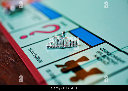 Monopoly, table (round) game Stock Photo - Alamy