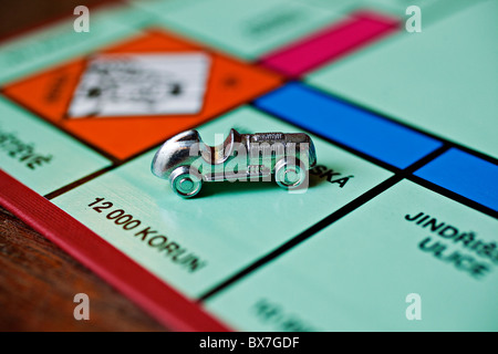 Monopoly, table (round) game Stock Photo - Alamy