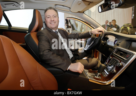 Volvo CEO, President, Stephen Odell, Volvo S60 Stock Photo - Alamy