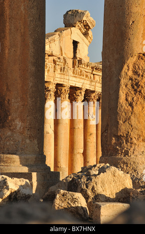 ancient Roman temple in baalbeck lebanon Stock Photo - Alamy