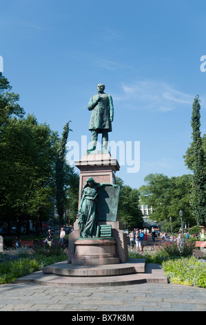 Statue in Helsinki, Finland Stock Photo - Alamy
