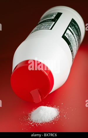 Container of sodium chloride salt Stock Photo - Alamy