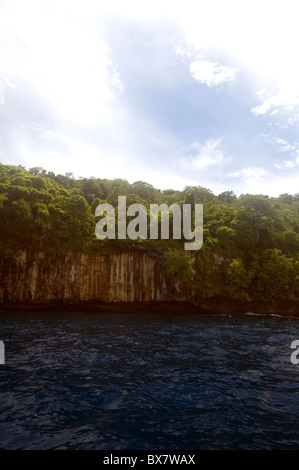 Rocky Coastline, Christmas Island Stock Photo - Alamy