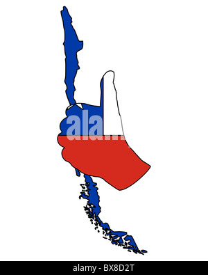Chile hand signal Stock Photo - Alamy