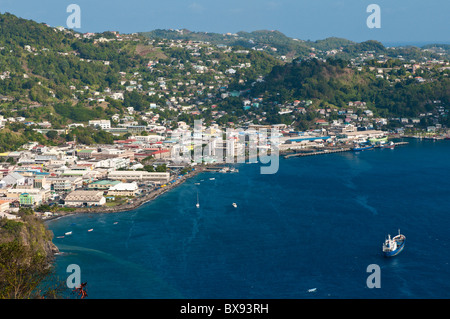 Kingstown Capital of Saint Vincent and the Grenadines Stock Photo ...