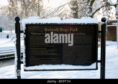 bulwell bogs park bulwell nottingham england uk Stock Photo - Alamy