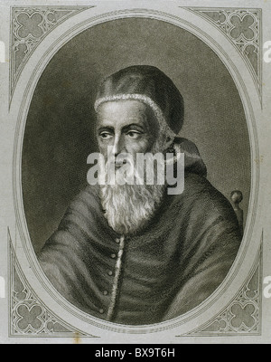 Pope Julius II - portrait. Pope from 1503 to 1513 - 5 December 1443 ...