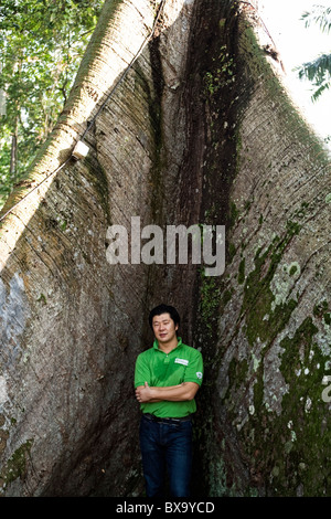 Dorjee Sun - social entrepreneur and CEO of Carbon Conservation - poses ...