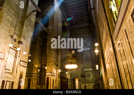 Inside Sultan Hassan Mosque in Islamic Cairo Egypt Stock Photo - Alamy