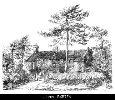Nonconformist Chapel, Dean Row, Cheshire, built 1693, Earwaker, East ...