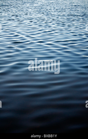 View of a part of the smooth ocean's waves Stock Photo - Alamy