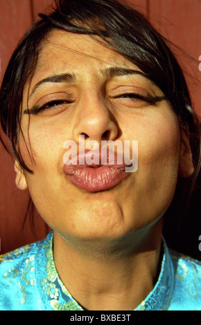 Portrait shot of a young Turkish woman Stock Photo - Alamy