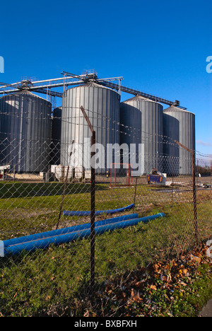 Malting production factory Witham UK Stock Photo - Alamy