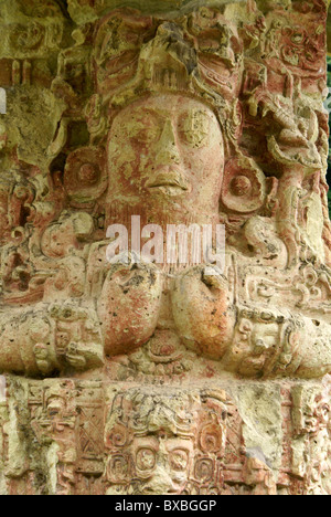 Copan, 18 Rabbit, Stele, Honduras, Maya Stock Photo - Alamy