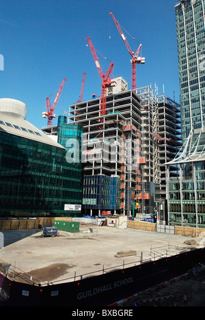 Construction of Ropemaker building a sustainable office and retail ...