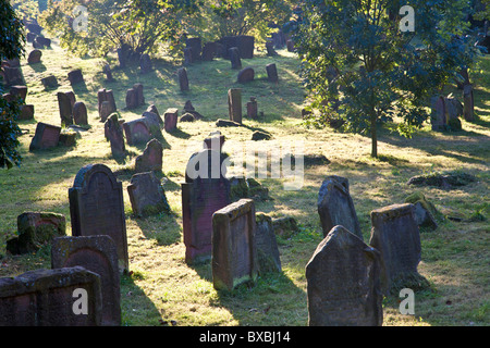 GRAVES, JEWISH GRAVEYARD HEILIGER SAND, OLDEST JEWISH GRAVEYARD OF ...