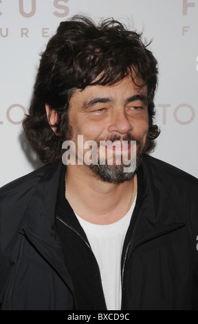 American actor Benicio del Toro, who stars in the film, arriving for ...