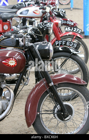 Classic Motorcycle show in Ayrshire, Scotland Stock Photo - Alamy