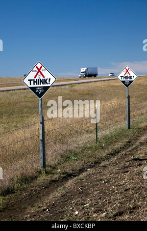Sign Marks the Location of a Traffic Fatality Stock Photo - Alamy