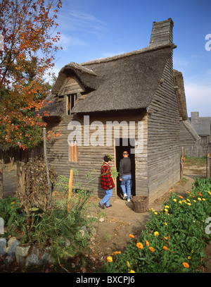 The Plimoth Plantation Museum in Plymouth Massachusetts where actors ...