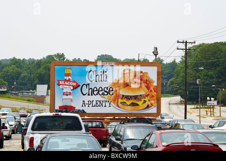 The Beacon Drive-In restaurant sign along John B. White Blvd. in ...