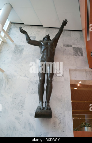 Statue at the Mayo Clinic in Rochester, Minnesota, USA Stock Photo ...