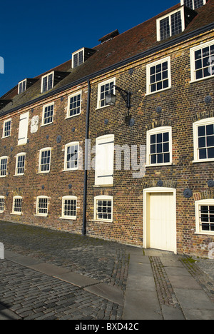 Converted mill building London UK Stock Photo - Alamy