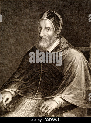 Pope Clement VII, 1478 – 1534. Born Giulio di Giuliano de' Medici. Hand ...